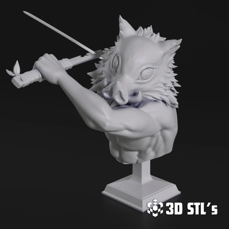 Special Inosuke STL File 3D Print Model - 3D STLs