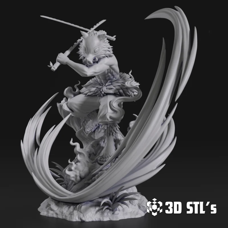 Special Inosuke STL File 3D Print Model - 3D STLs