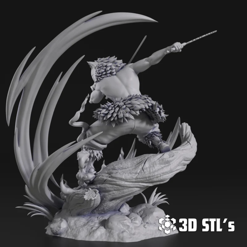 Special Inosuke STL File 3D Print Model - 3D STLs