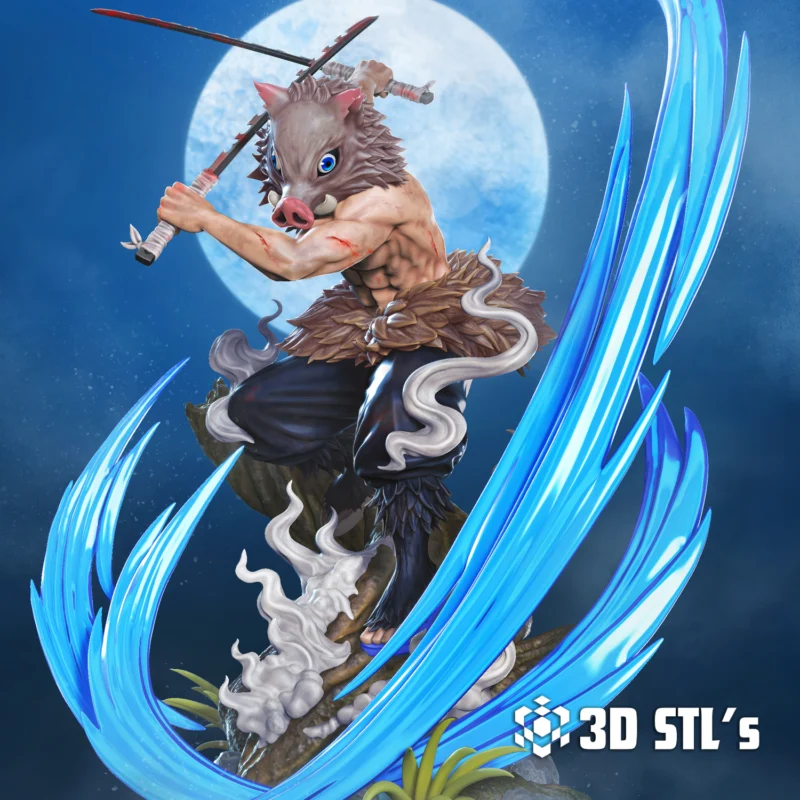 Special Inosuke STL File 3D Print Model - 3D STLs