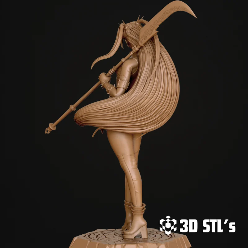Kpop Demon Hunter Mira Figure STL File 3D Print Model - 3D STLs
