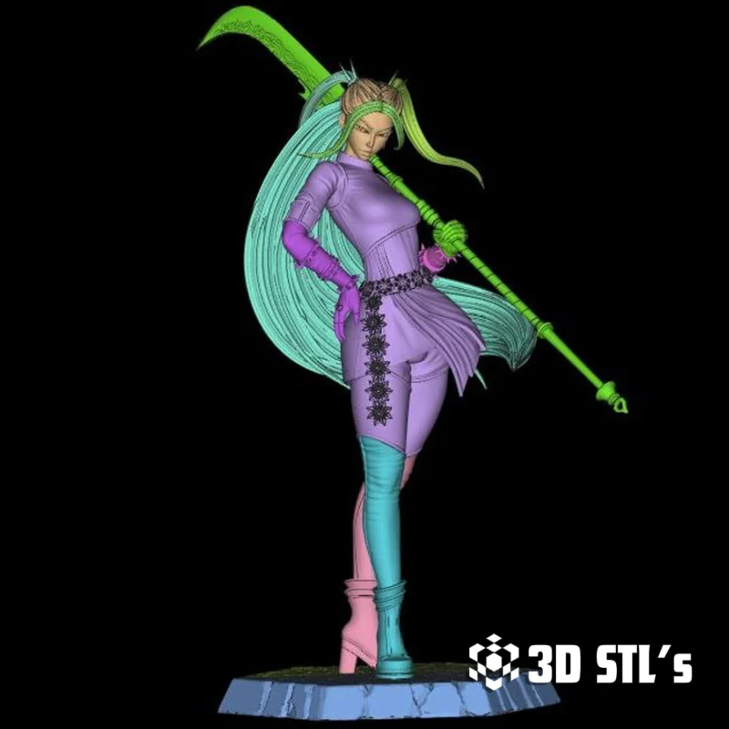 Kpop Demon Hunter Mira Figure STL File 3D Print Model - 3D STLs