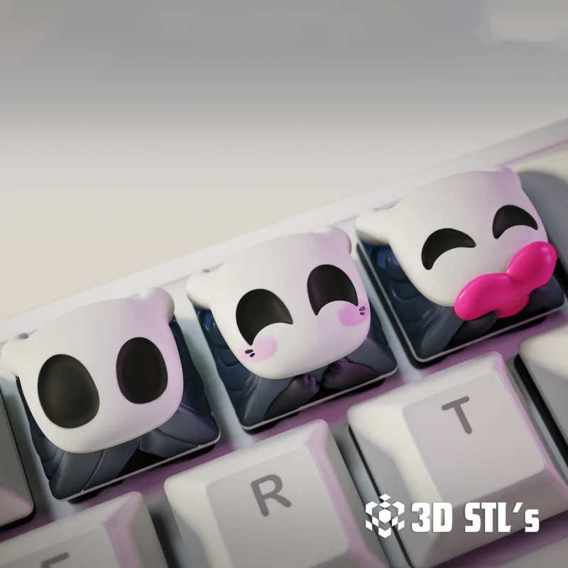 Hollow Knight Keycaps STL File 3D Print Epic Models - 3D STLs