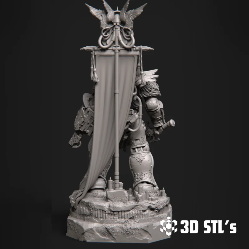 Roboute Guilliman STL File 3D Print Epic Model - 3D STLs