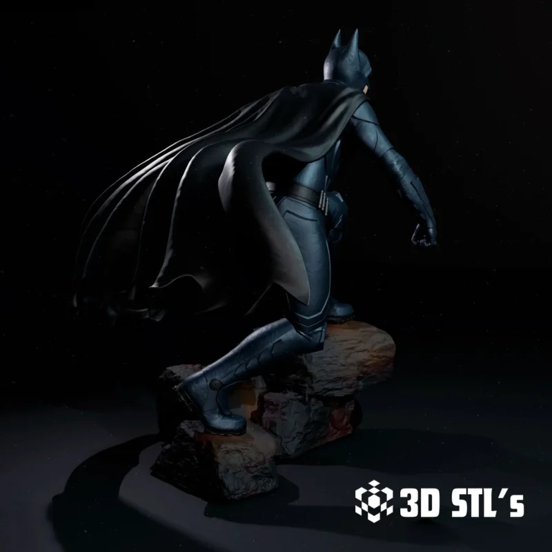 Batman Michael Keaton STL File 3D Print Epic Model - 3D STLs
