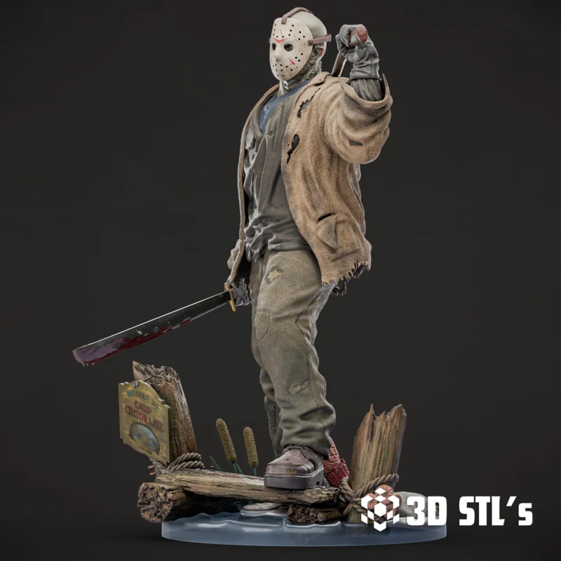 Jason Voorhees STL File 3D Print Epic Model - 3D STLs