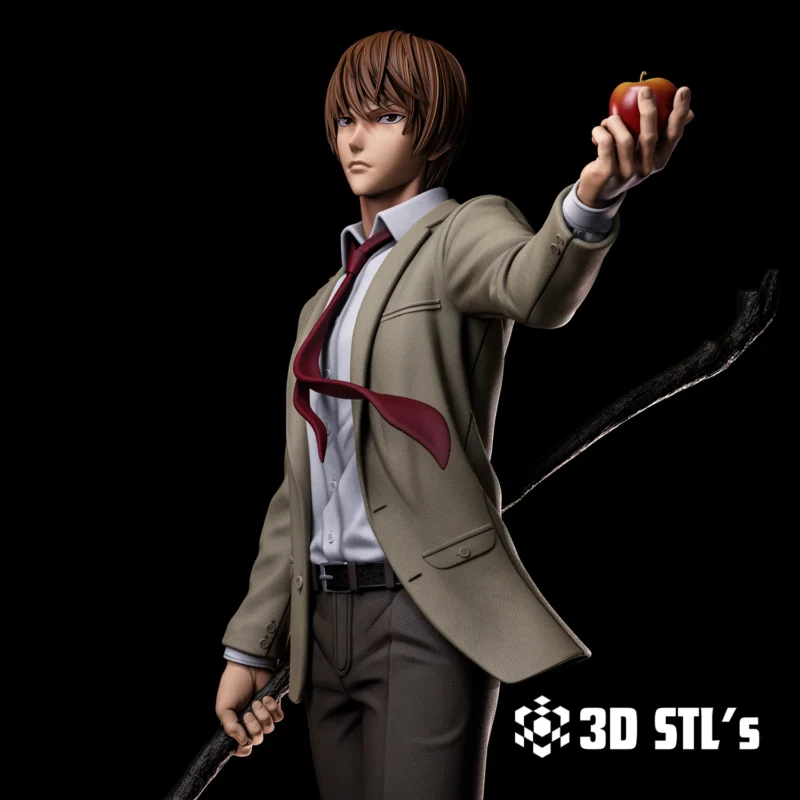 Light Yagami STL Files 3D Printing Epic Model - 3D STLs