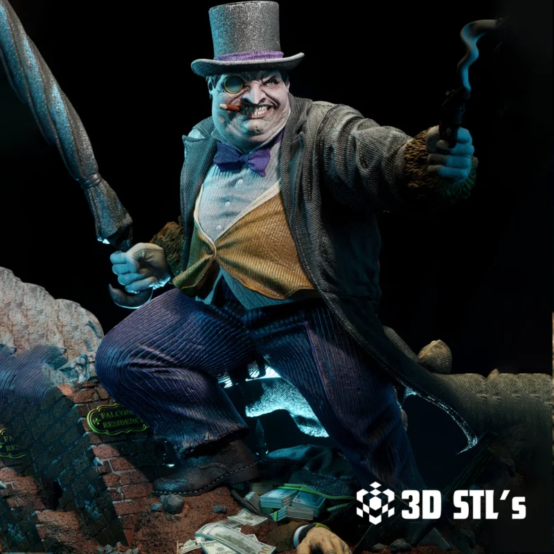 Penguin STL File 3D Print Epic Model - 3D STLs