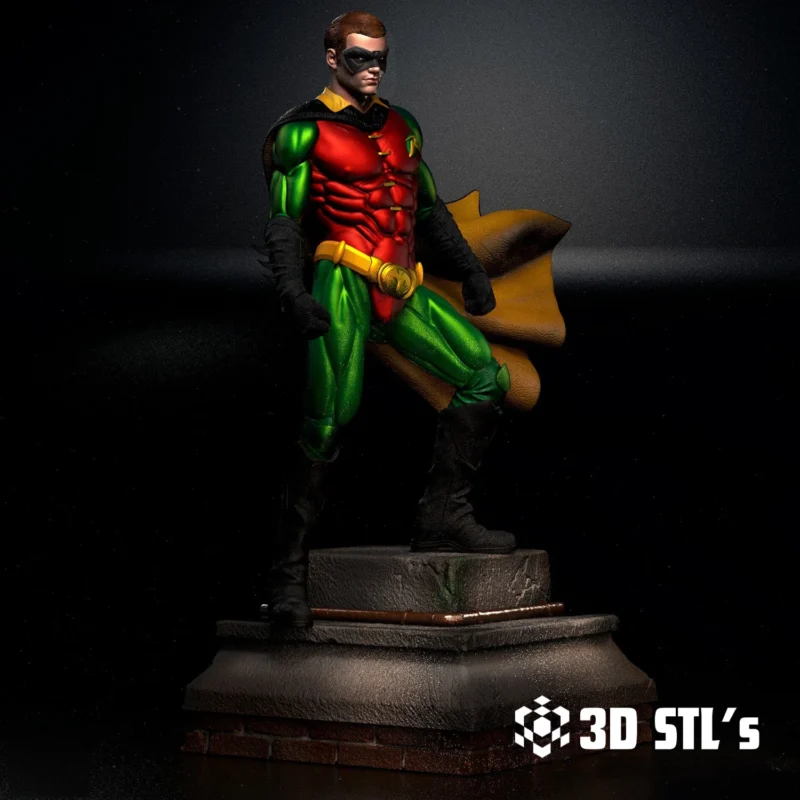 Robin Batman Forever STL File 3D Print Epic Model - 3D STLs