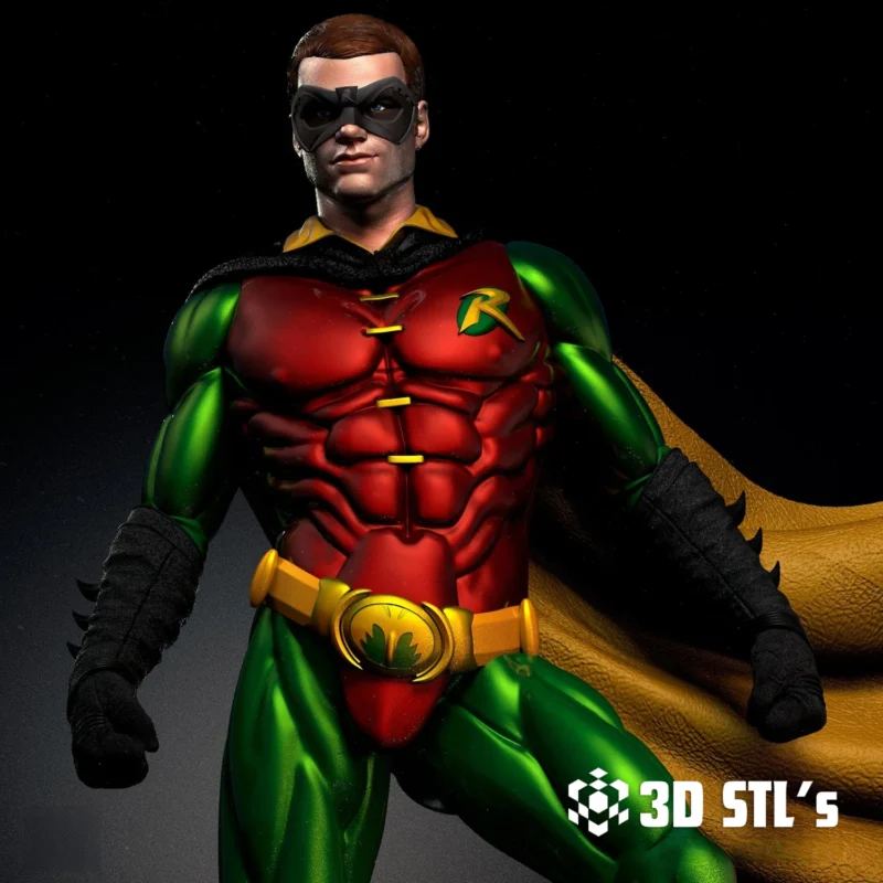 Robin Batman Forever STL File 3D Print Epic Model - 3D STLs