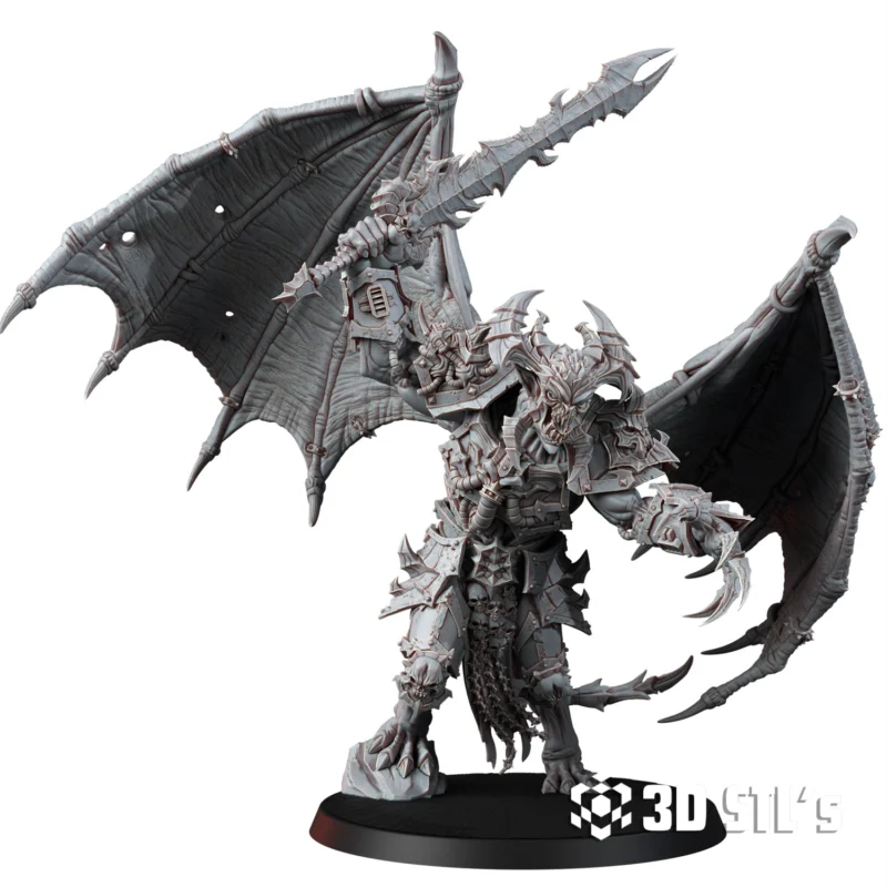 Daemon Prince STL Files 3D Printing Epic Model - 3D STLs