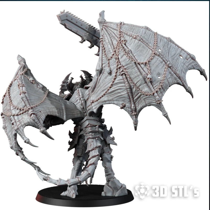 Daemon Prince STL Files 3D Printing Epic Model - 3D STLs